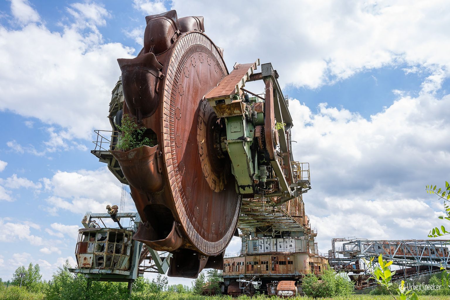 Lost Places: Der verlassene Schaufelradbagger 1473 SRs 1500