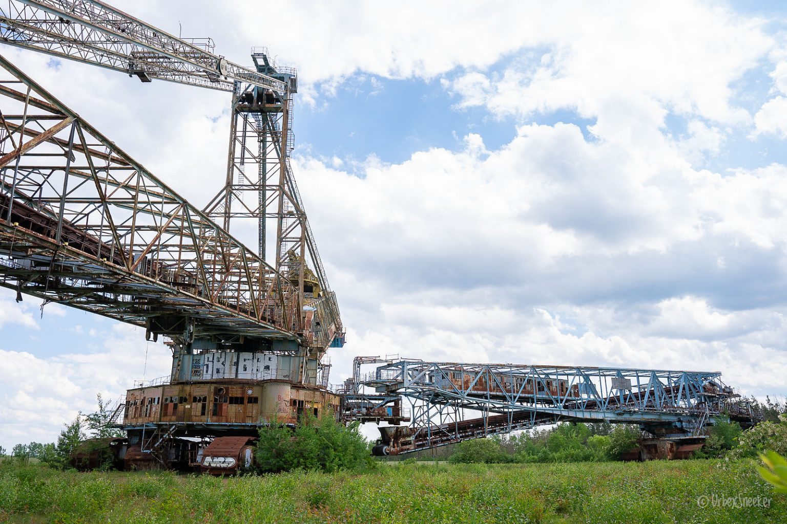 Lost Places: Der verlassene Schaufelradbagger 1473 SRs 1500