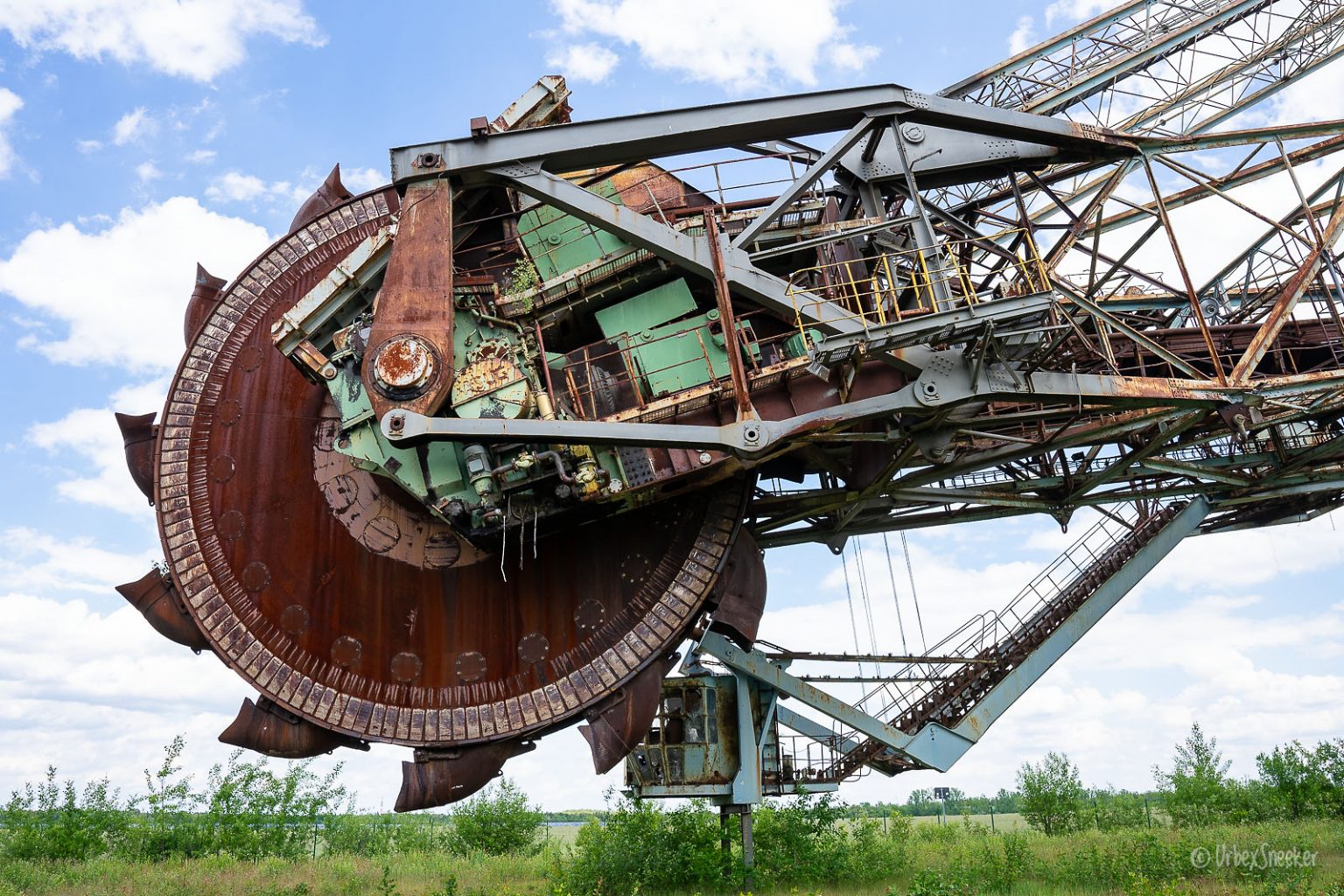 Lost Places: Der verlassene Schaufelradbagger 1473 SRs 1500