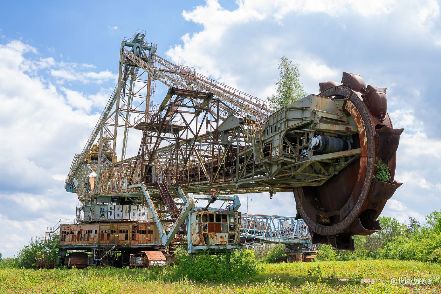Lost Places: Der verlassene Schaufelradbagger 1473 SRs 1500