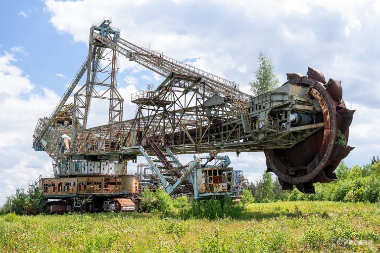 Lost Places: Der verlassene Schaufelradbagger 1473 SRs 1500